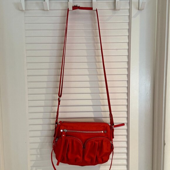 MZ Wallace | Bags | Mz Wallace Small Cross Body Pursebag In Red | Poshmark